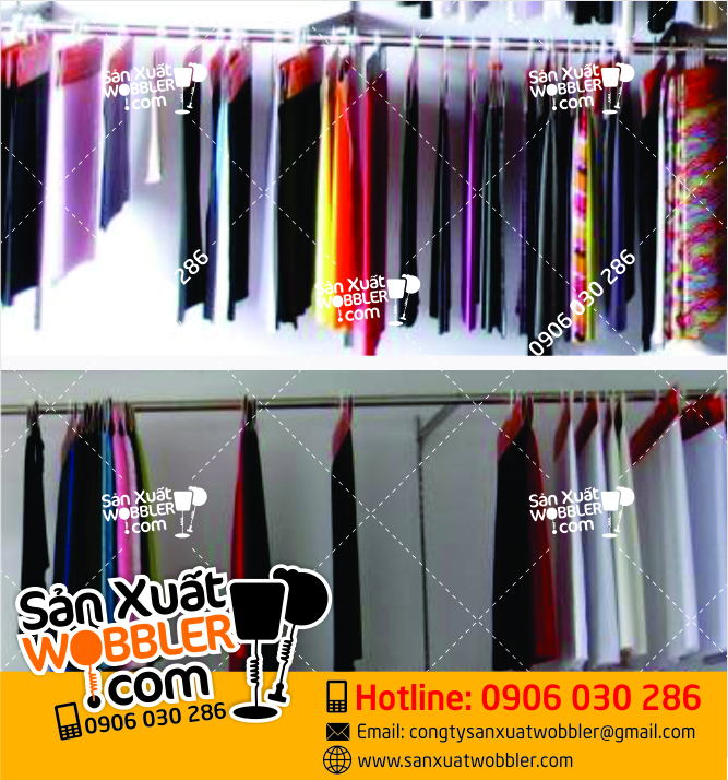 Sample hanger, Printing sample hanger, Fabric sample