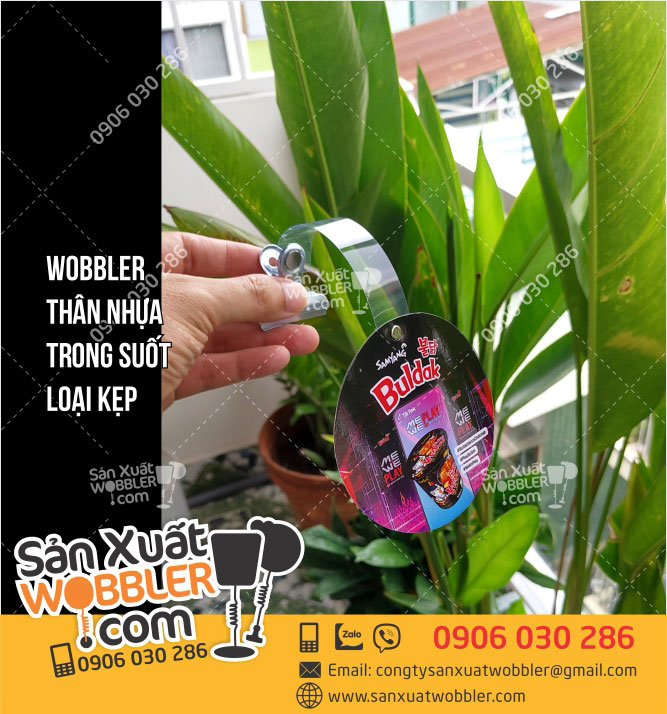 Wobbler quảng cáo Mì ly Hàn Quốc