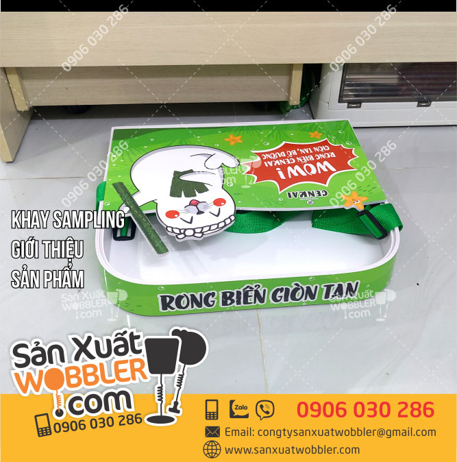 Khay sampling giới thiệu Rong biển