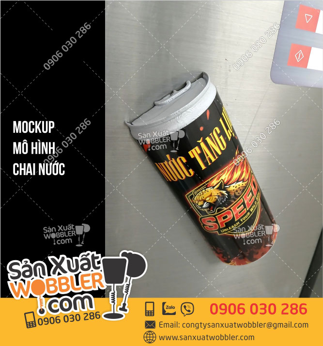 Sản xuất Mockup mô hình Lon nước, chai nước theo yêu cầu - Giải pháp ...