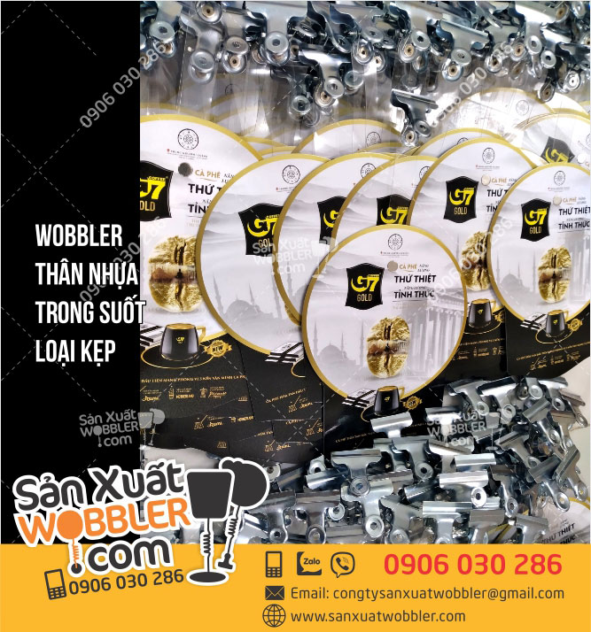 Wobbler quảng cáo cà phê G7