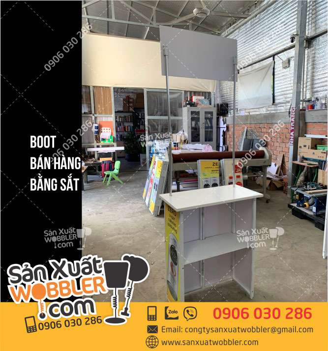 Booth Sampling Giới Thiệu Sản Phẩm Nước Uống Vidas Zero