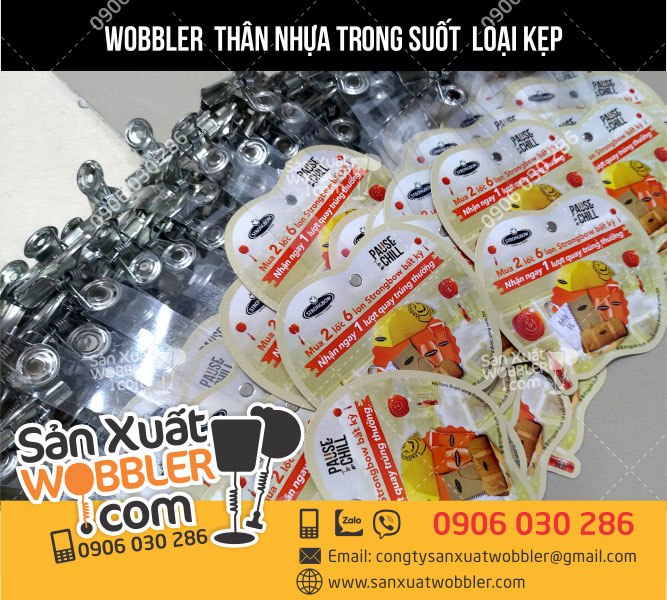Wobbler quảng cáo Strongbow