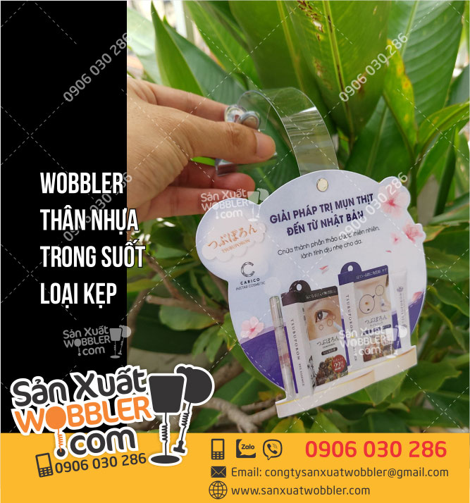 Wobbler quảng cáo Mỹ phẩm Nhật Bản