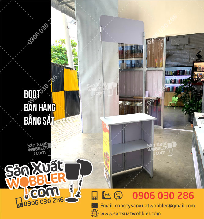 Booth bằng sắt giới thiệu Đậu khô Hoa Kỳ