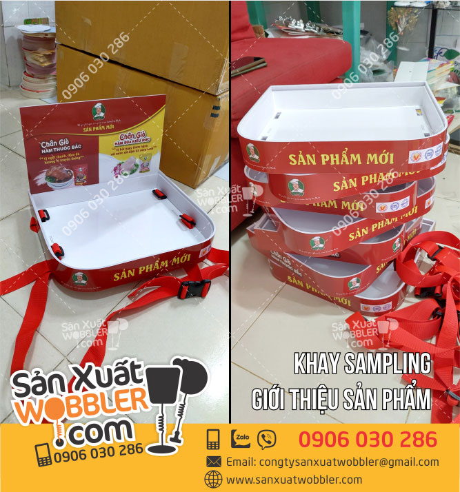 Khay Sampling giới thiệu sản phẩm Chân giò hầm thuốc bắc